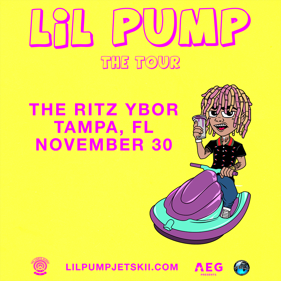 Lil Pump - The Tour at The Ritz Ybor - 11/30/2017 - Sunset Events