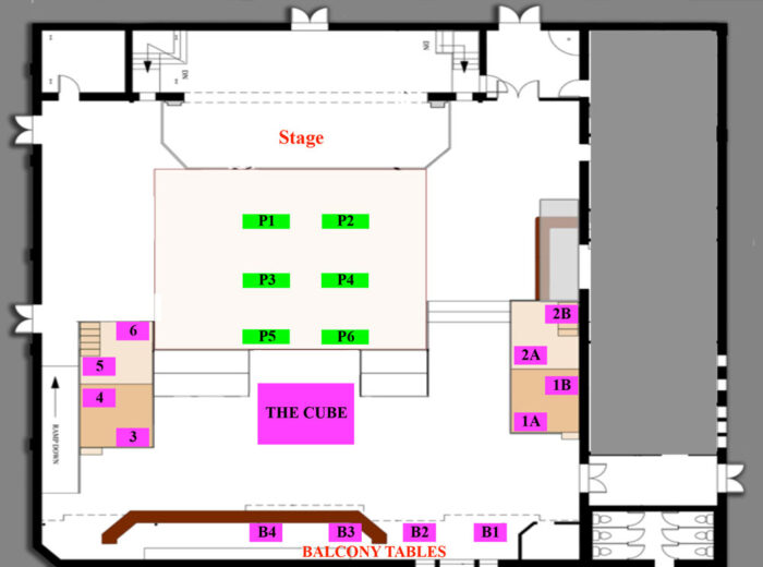 Current Ritz Floorplan - Sunset Events