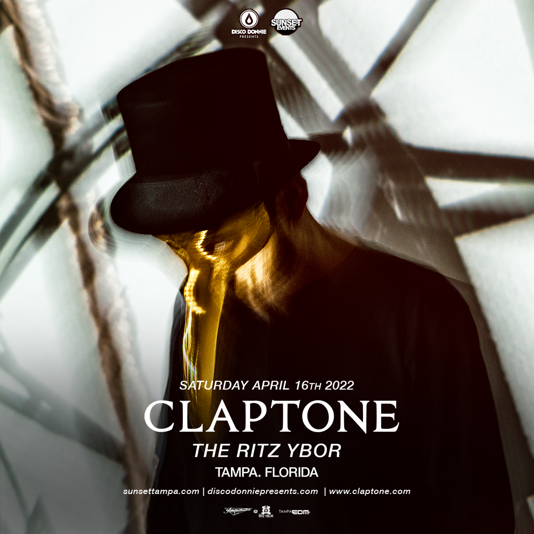 Claptone for Sunset Saturdays at The RITZ Ybor - 4/16/2022 - Sunset Events