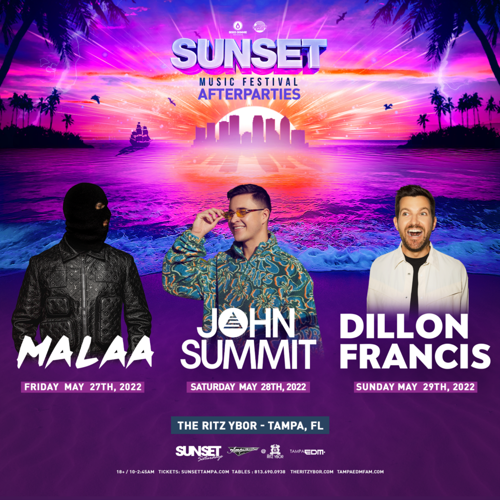 Official Sunset Music Festival Afterparties Announced! - Sunset Events