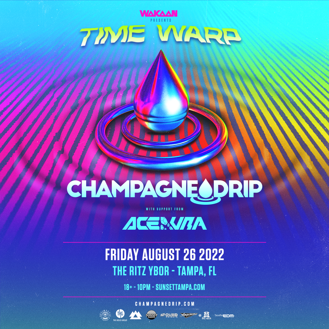 Champagne Drip for #POUND Fridays at The RITZ Ybor - 8/26/2022 - Sunset ...