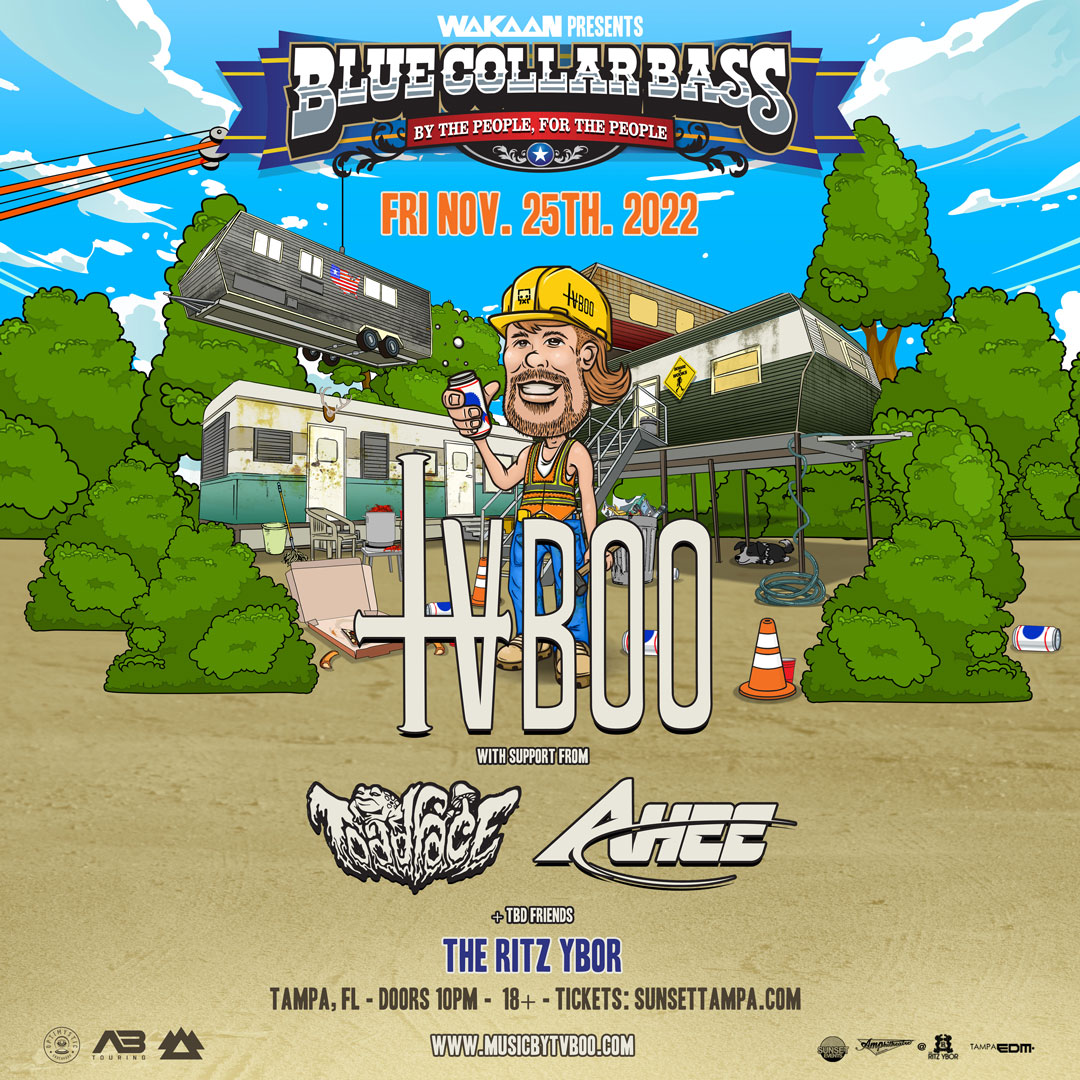 TVBOO - Blue Collar Bass Tour for #POUND Fridays at The RITZ Ybor - 11 ...