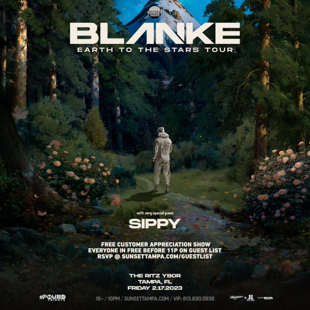 Blanke - Earth To The Stars Tour for #POUND Fridays at The RITZ Ybor ...