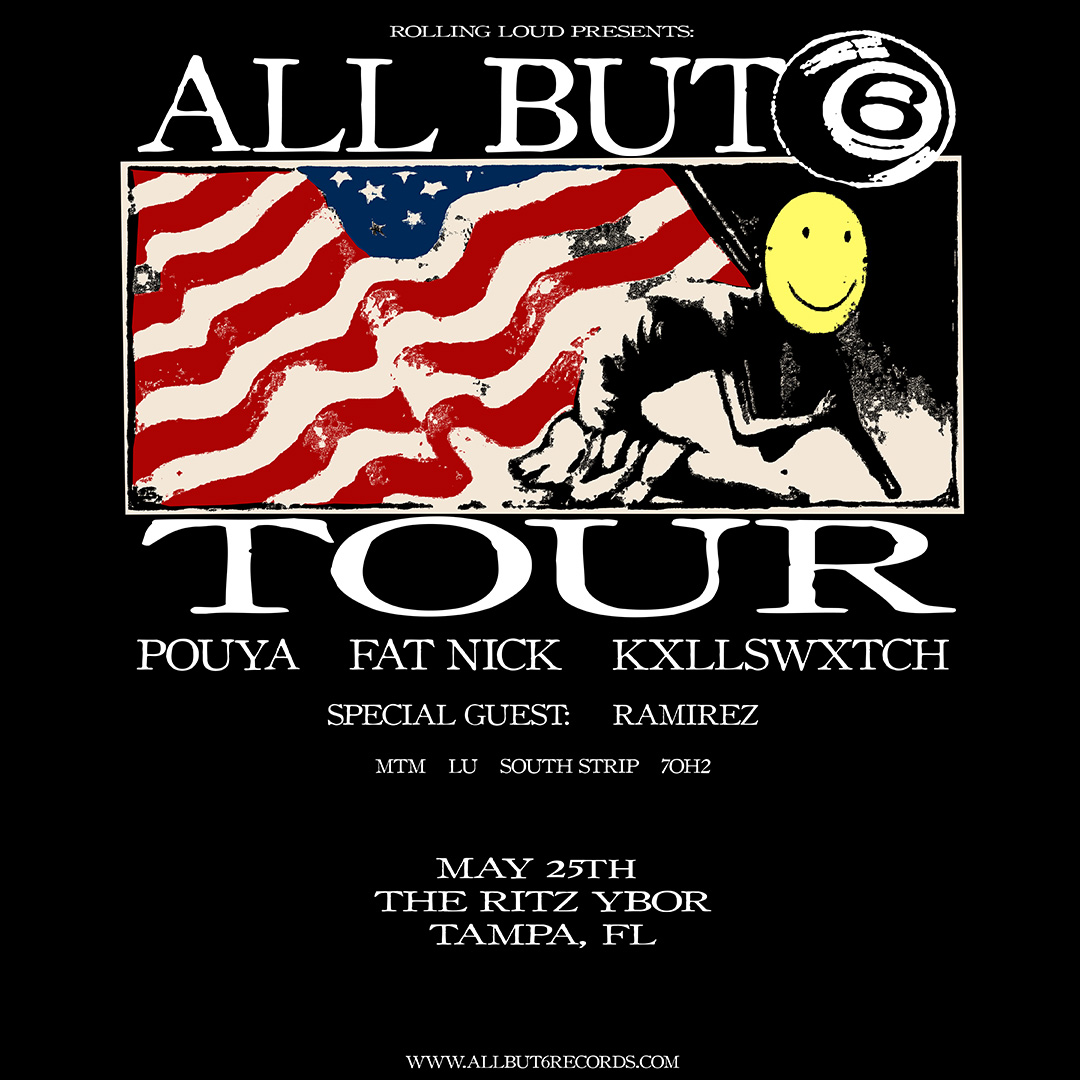 Pouya - All But 6 Tour at The RITZ Ybor - 5/25/2023 - Sunset Events