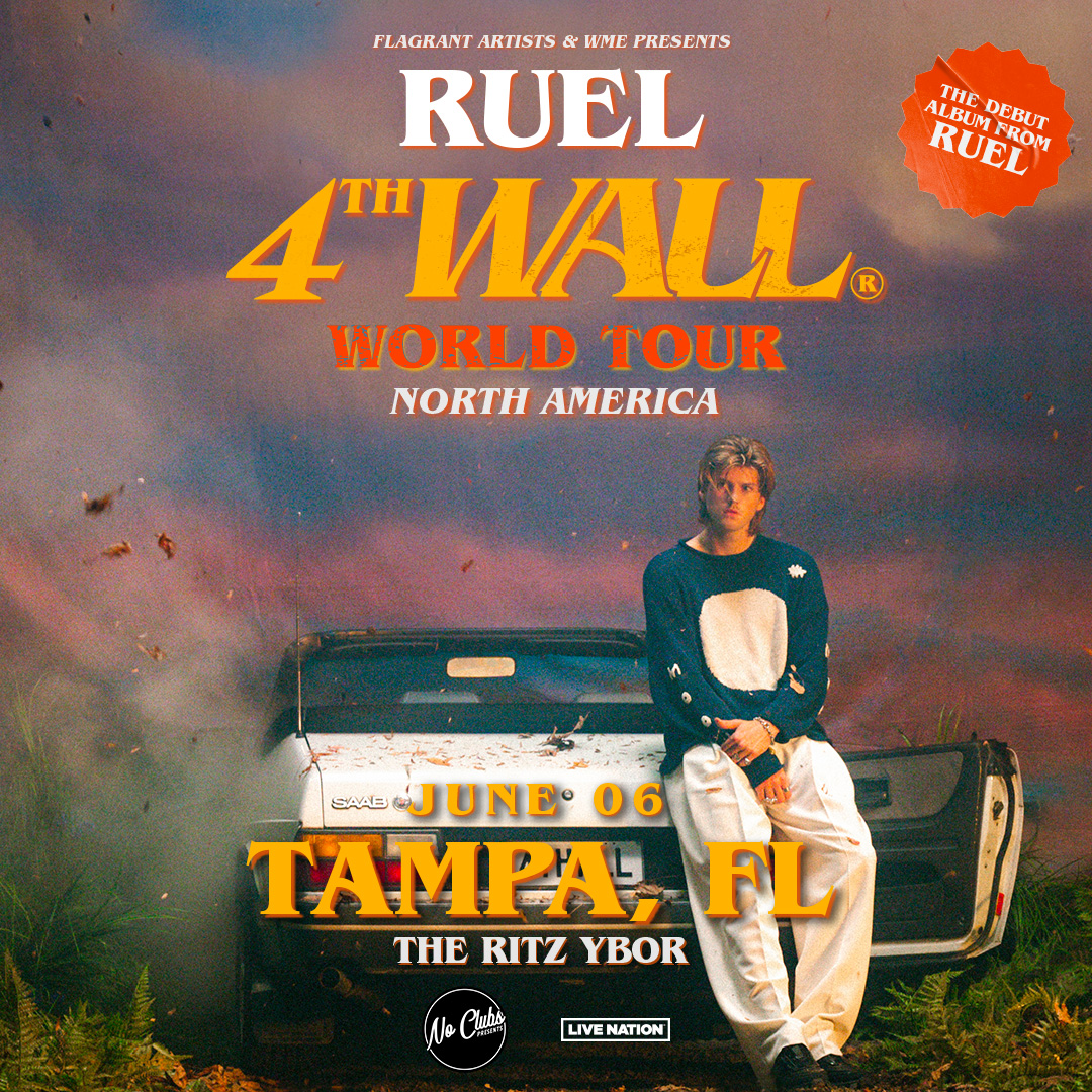 RUEL - 4th Wall World Tour at The RITZ Ybor - 6/6/2023 - Sunset Events