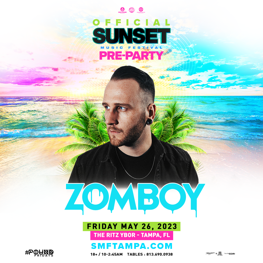 Official Sunset Music Festival 2023 Pre-Party with ZOMBOY at The RITZ ...