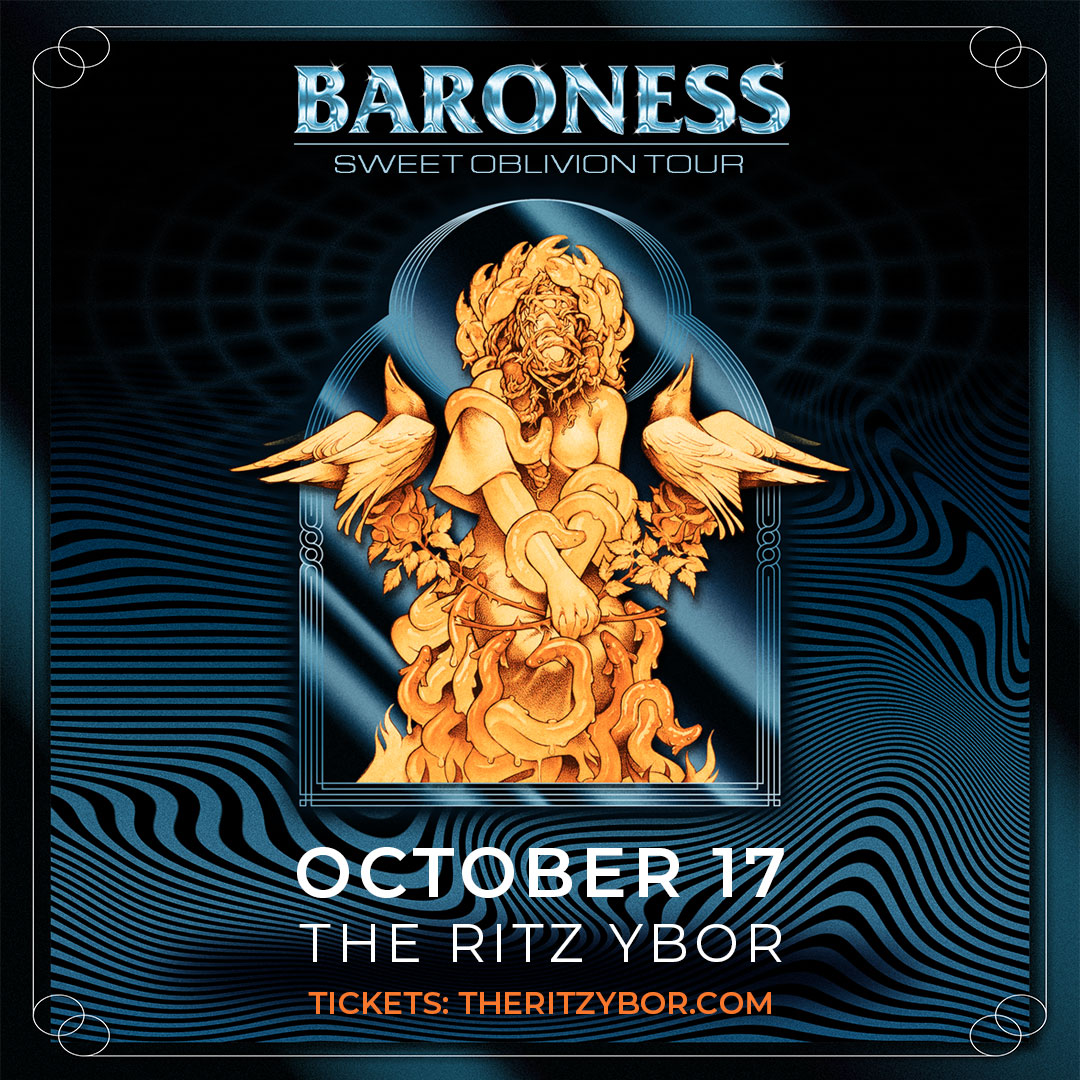 Baroness w. Jesus Piece and Escuela Grind at The RITZ Ybor - 10/17/2023 ...