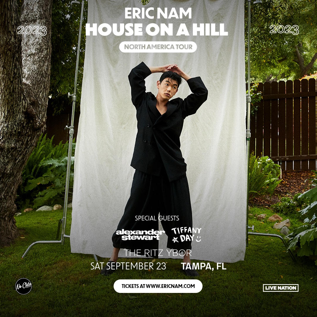Eric Nam - House On A Hill Tour at The RITZ Ybor - 9/23/2023 - Sunset Events