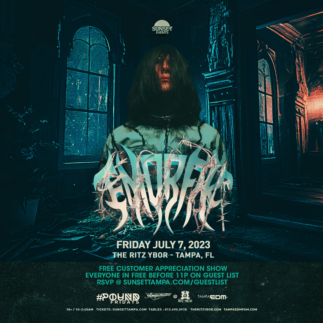 EMORFIK for #POUND Fridays at The RITZ Ybor - 7/7/2023 - Sunset Events