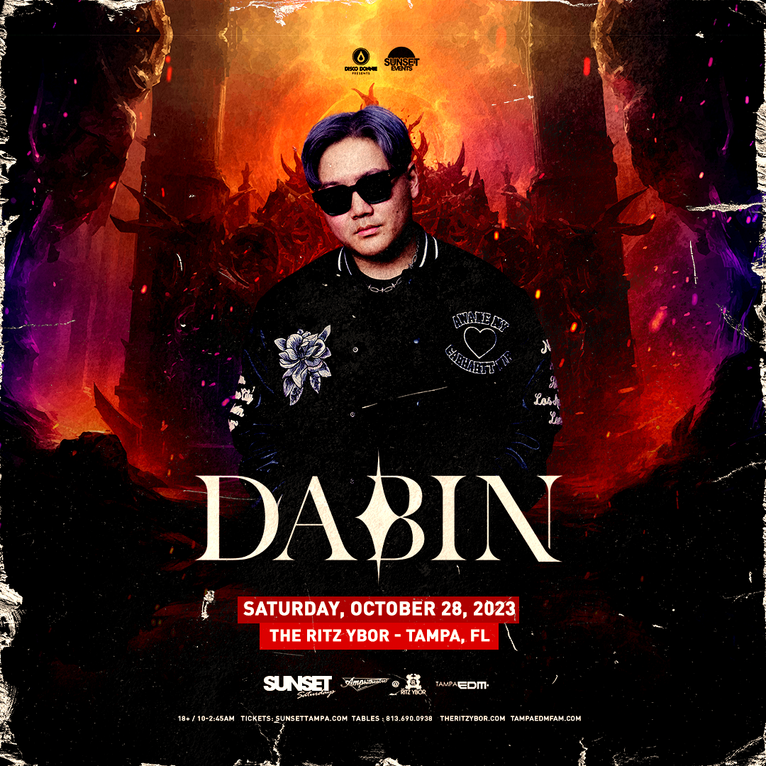 DABIN - Halloween Weekend - Sunset Saturdays at The RITZ Ybor - 10/28 ...