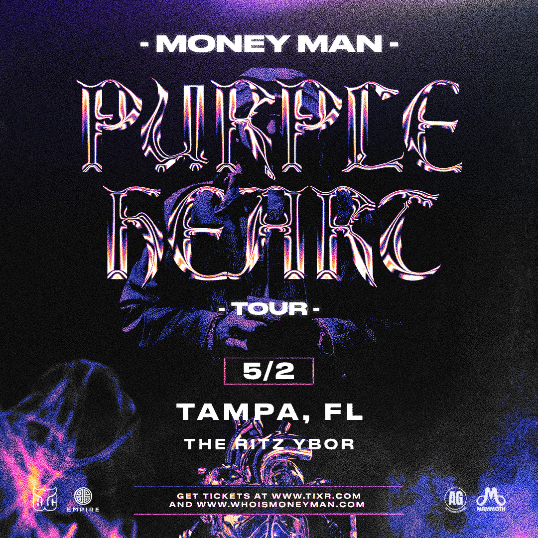 Money Man - Purple Heart Tour at The RITZ Ybor - 5/2/2024 - Sunset Events