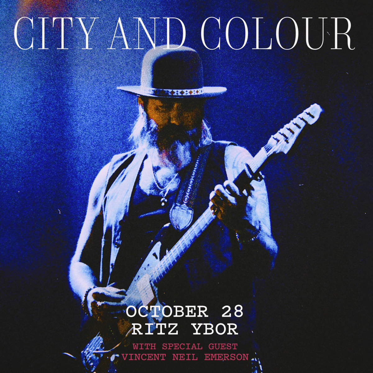 City And Colour - The Ritz Ybor - 10/28/2024 - Sunset Events