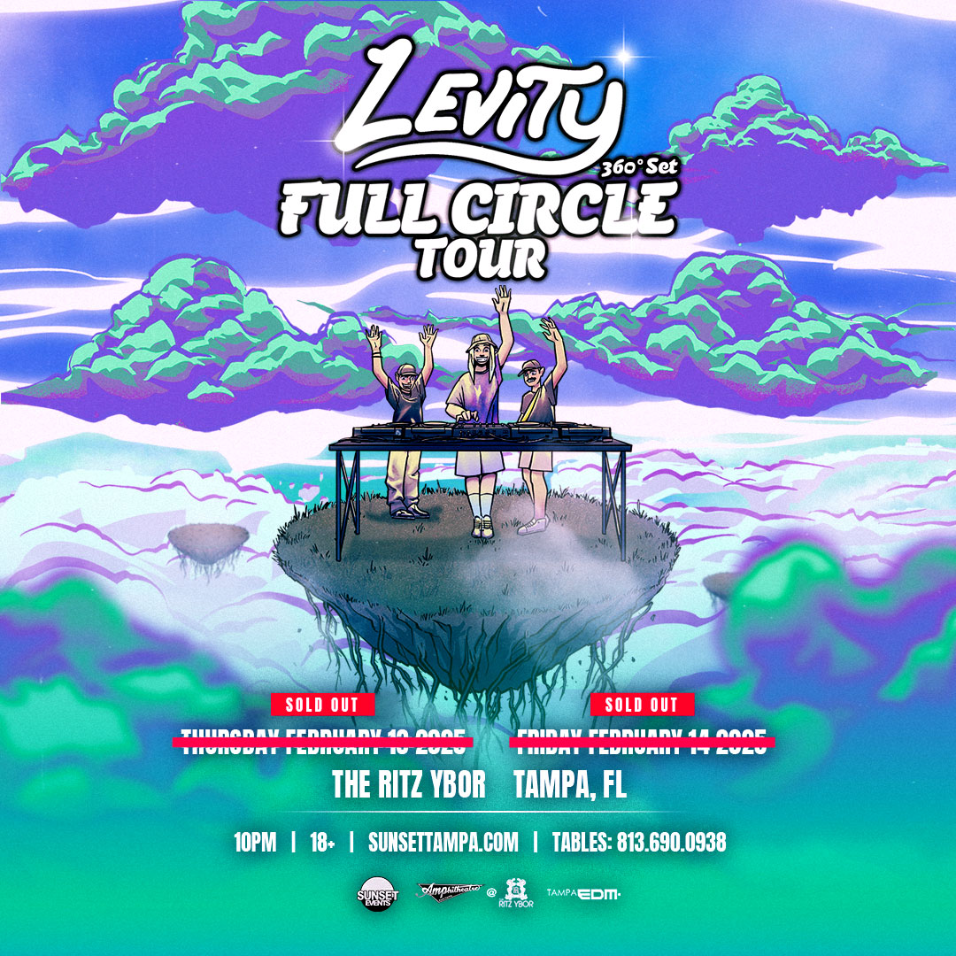 Levity - Full Circle Tour for #POUND Fridays at The RITZ Ybor - 2/14 ...