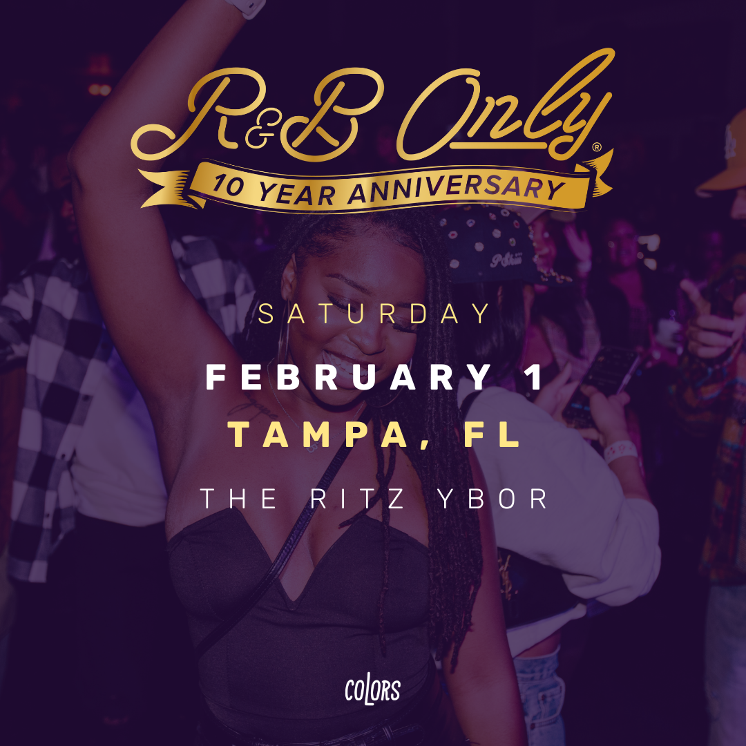 R&B ONLY LIVE - 10 Year Anniversary at The RITZ Ybor - 2/1/2025 ...