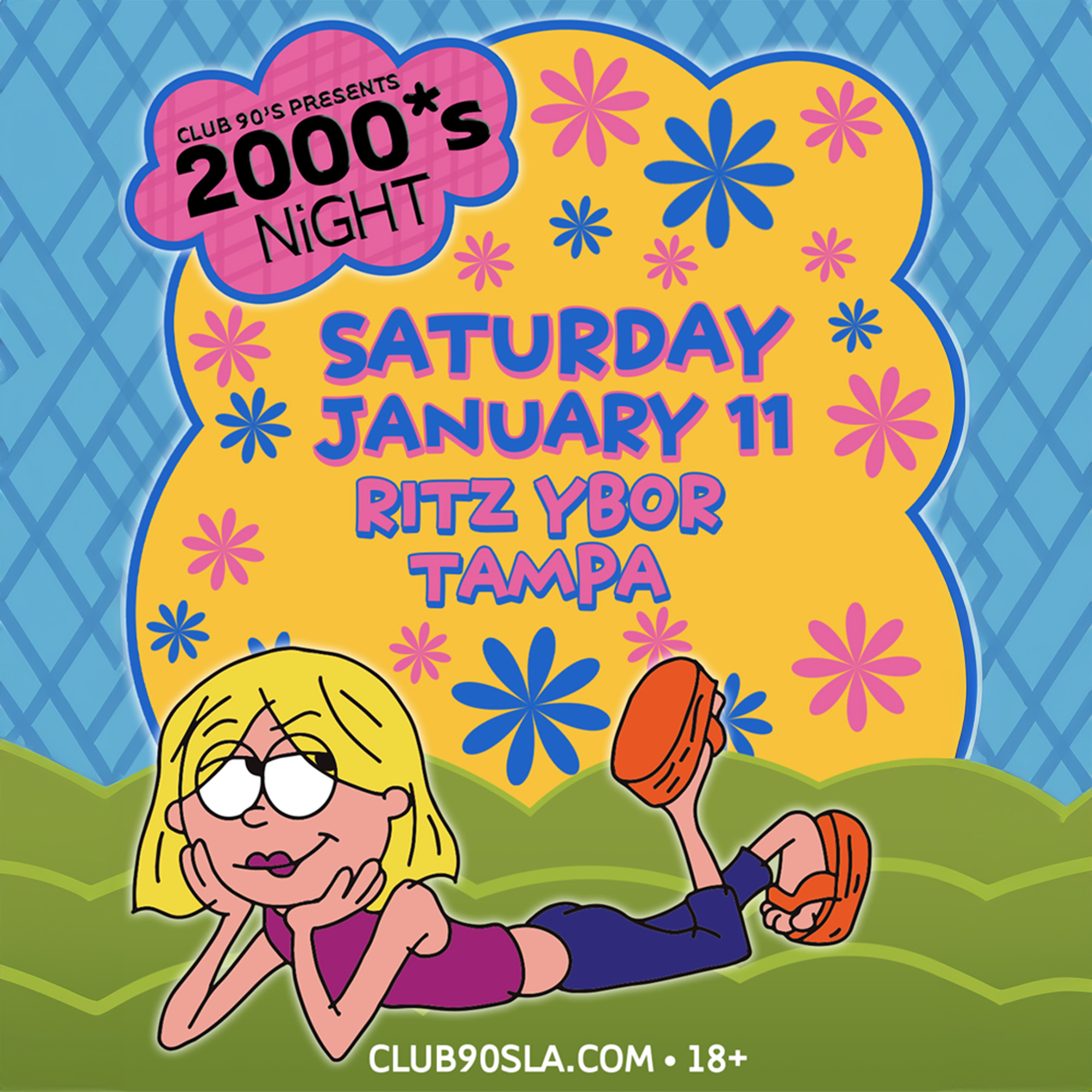 Club 90s Presents: 2000s Night at The RITZ Ybor - 1/11/2025 - Sunset Events