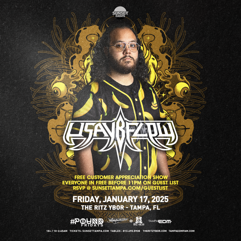 USAYBFLOW for #POUND Fridays at The RITZ Ybor - 1/17/2025 - Sunset Events