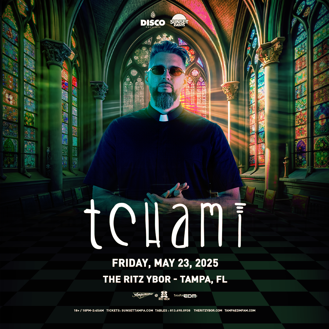 TCHAMI for #POUND Fridays at The RITZ Ybor - 5/23/2025 - Sunset Events