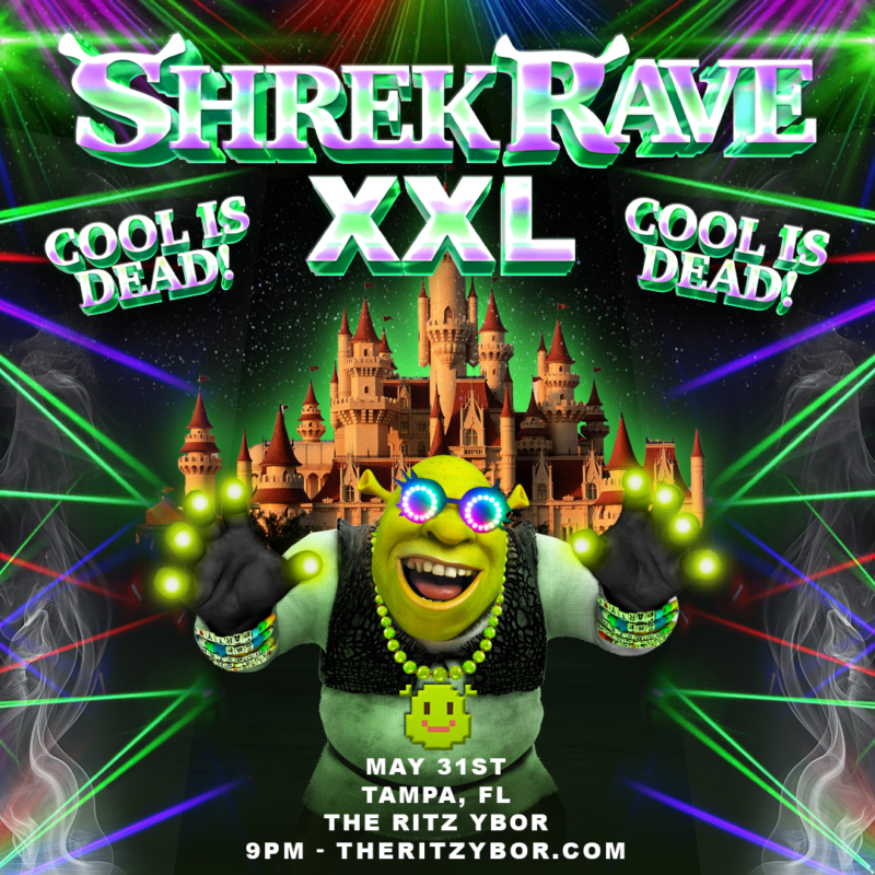 SHREK RAVE XXL at The RITZ Ybor - 5/31/2025 - Sunset Events