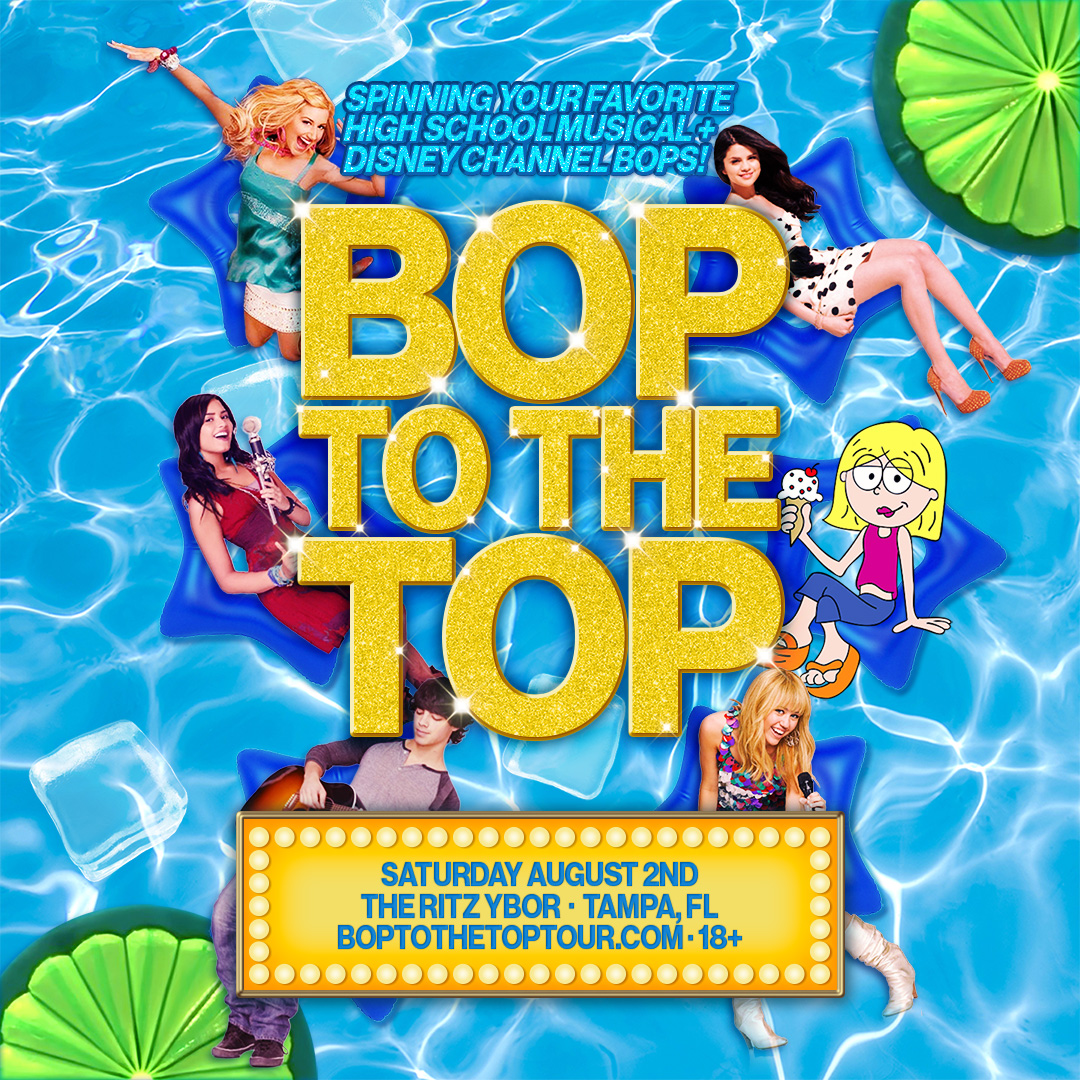 Bop To The Top Tour at The RITZ Ybor - 8/2/2025 - Sunset Events