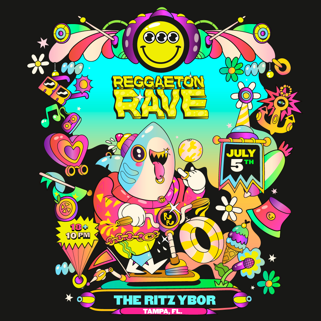 Reggaeton Rave at The RITZ Ybor - 7/5/2025 - Sunset Events