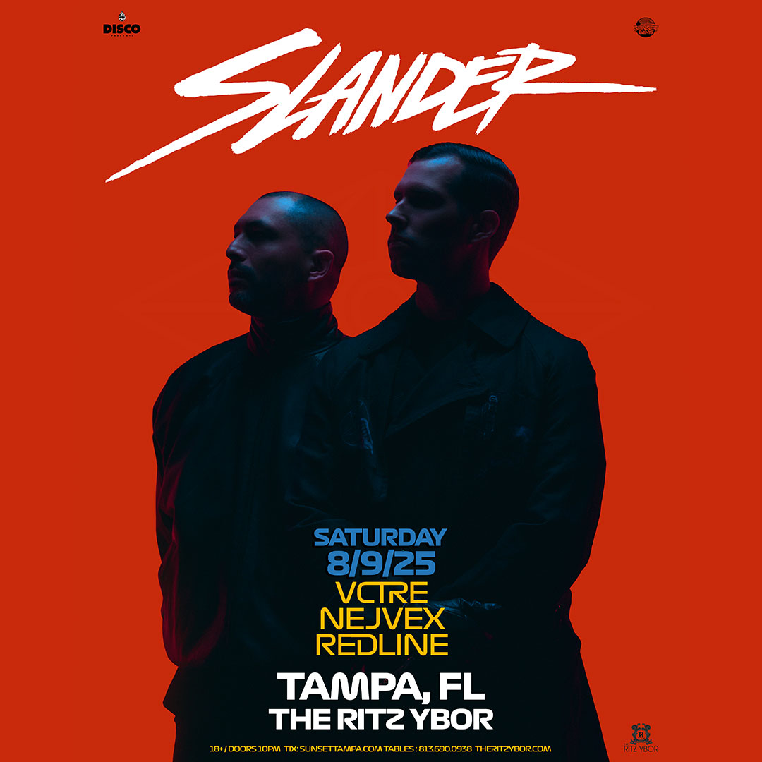 SLANDER - Night Two at The RITZ Ybor - 8/9/2025 - Sunset Events