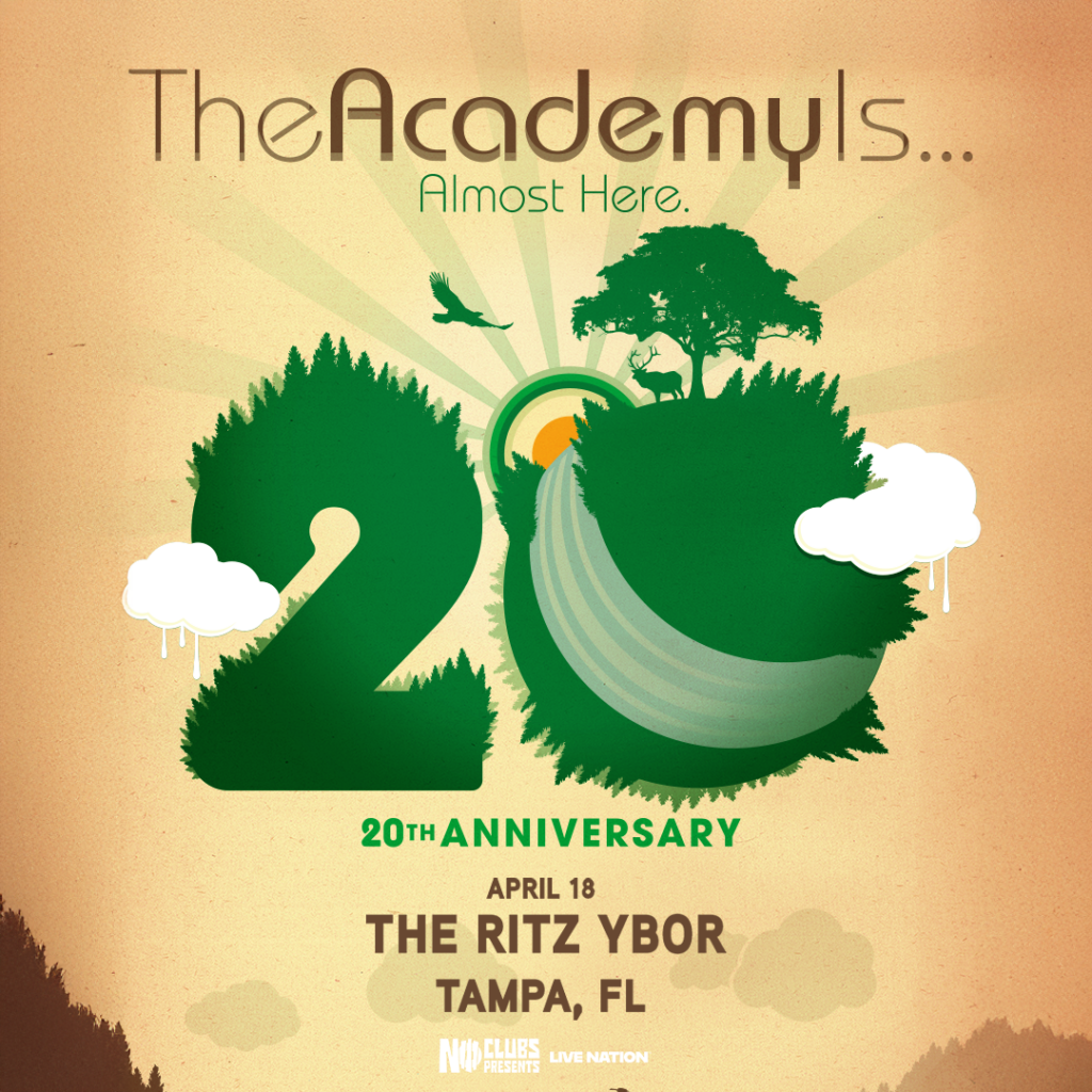 The Academy Is... - Almost Here 20th Anniversary Tour at The RITZ Ybor ...