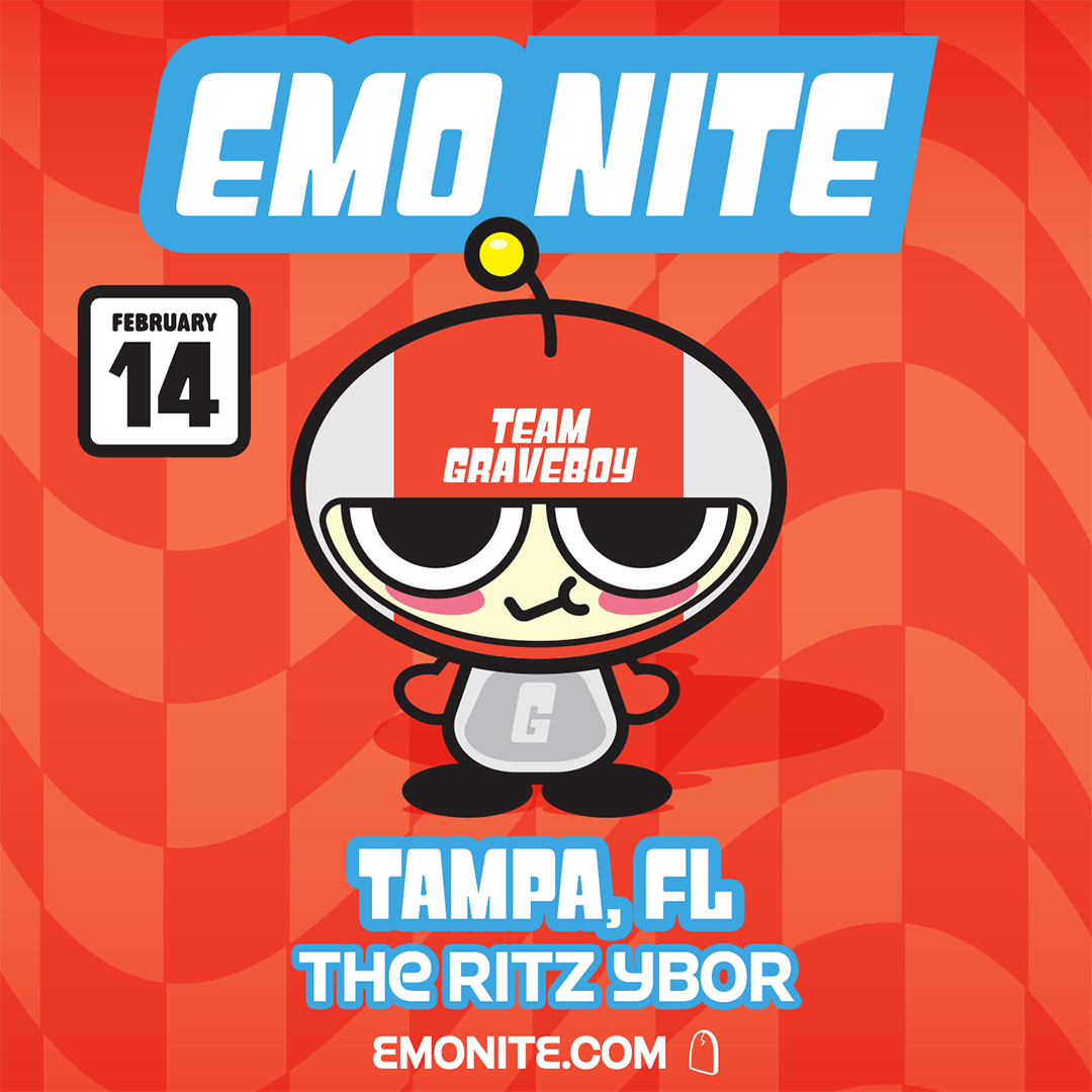 EMO NITE - Valentine's Day at The RITZ Ybor - 2/14/2026 - Sunset Events