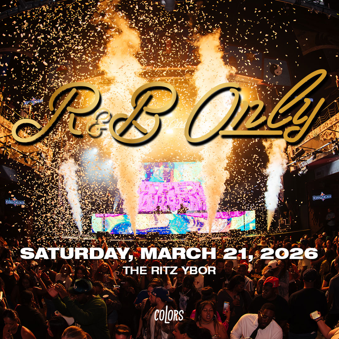 R&B ONLY at The RITZ Ybor - 3/21/2026 - Sunset Events