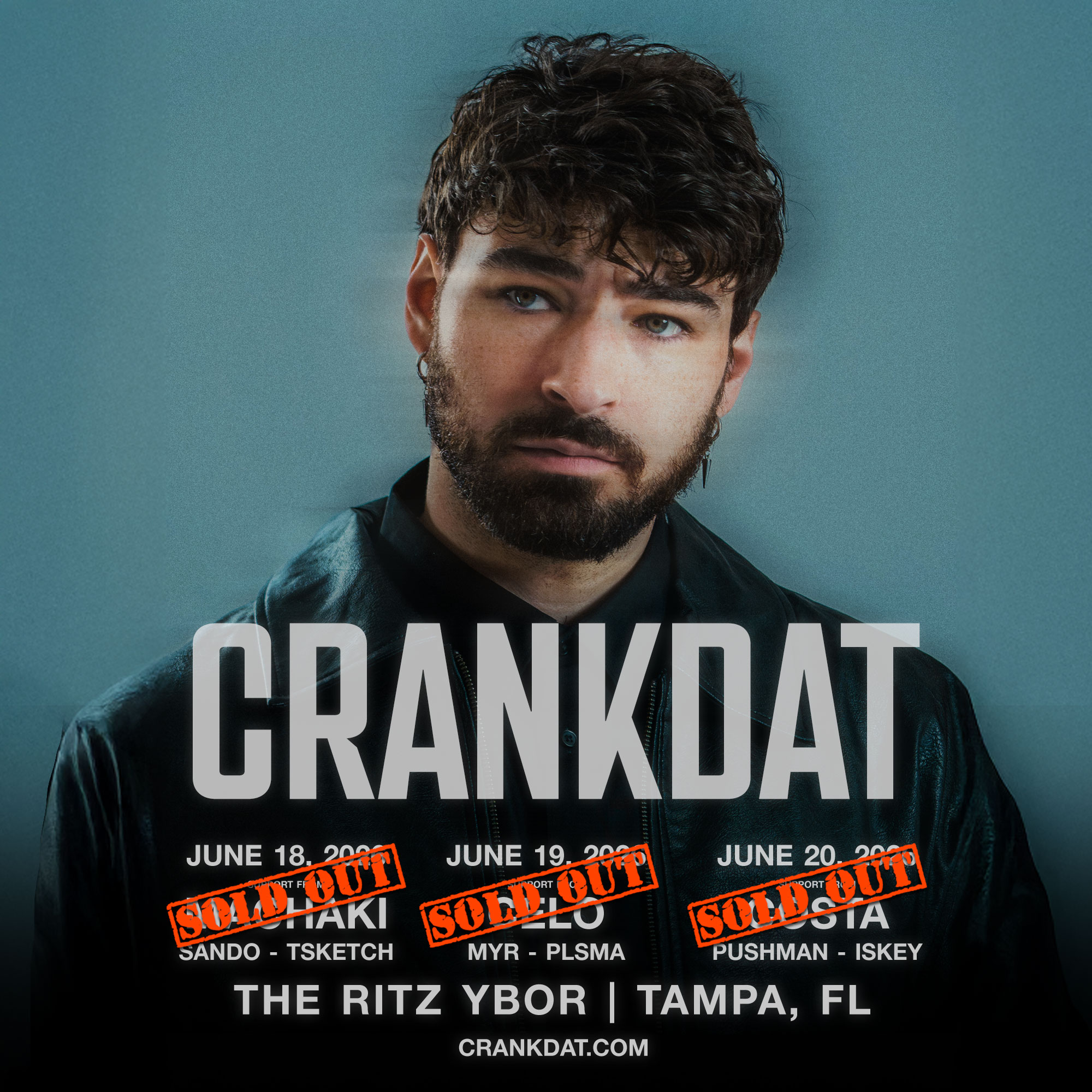 Crankdat - Night Three at The RITZ Ybor - 6/18/2026 - Sunset Events