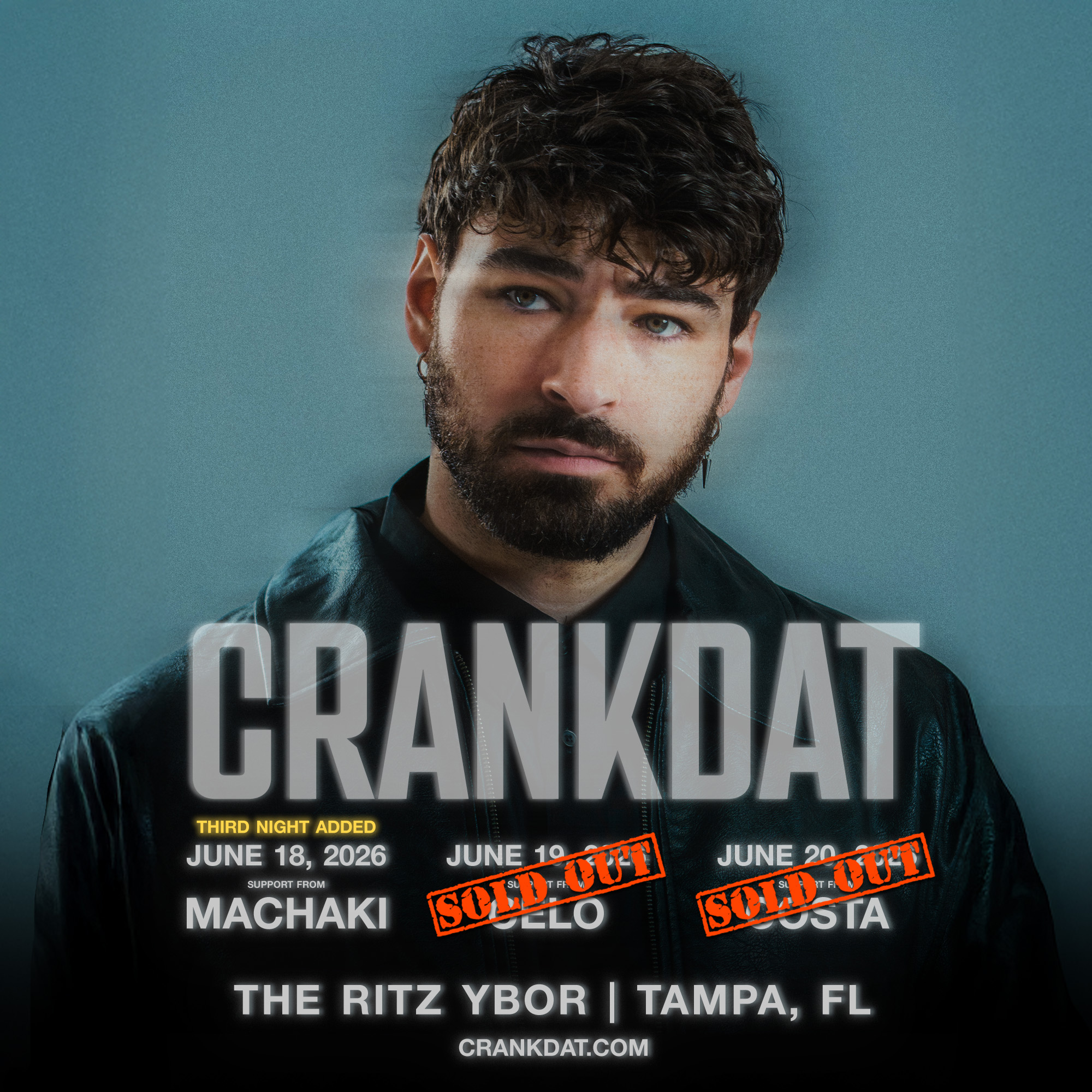 Crankdat - Night Three at The RITZ Ybor - 6/18/2026 - Sunset Events